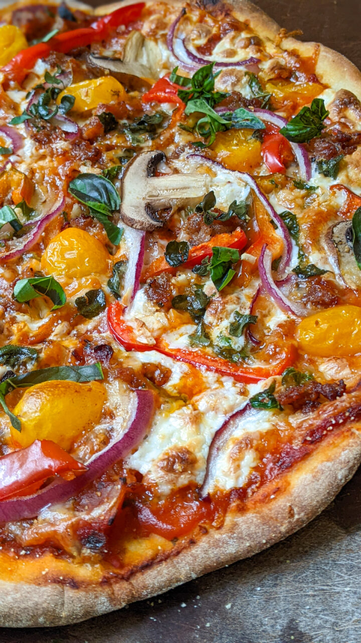 Homemade Pizza - The Complete Process - Sungrown Kitchen