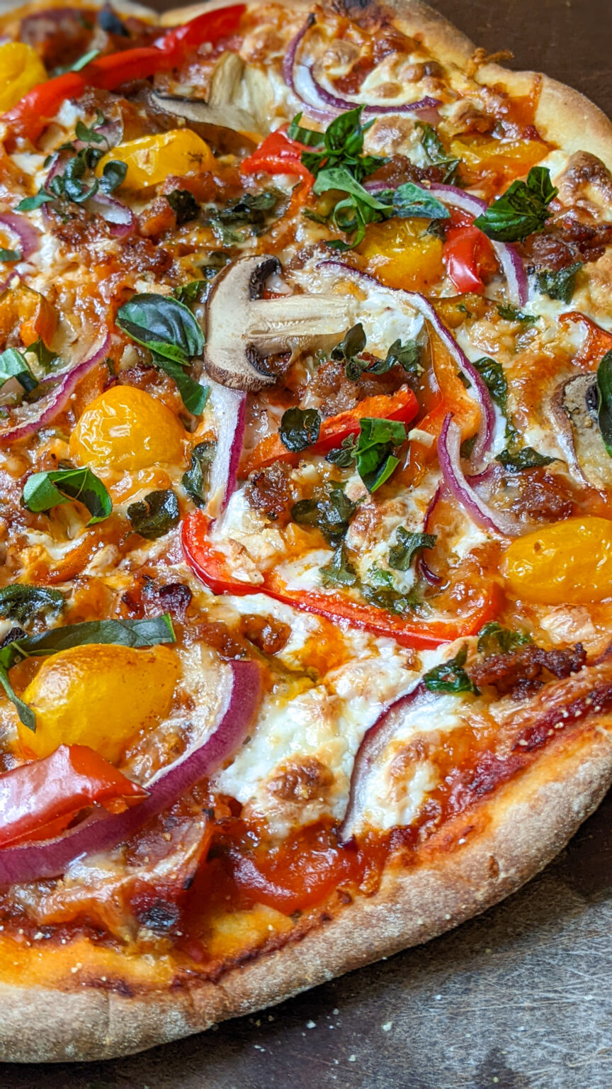 Homemade Pizza - The Complete Process - Sungrown Kitchen