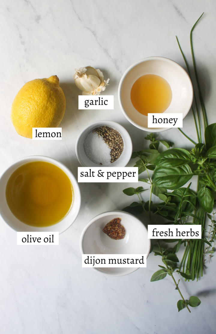 Lemon Herb Dressing - Sungrown Kitchen