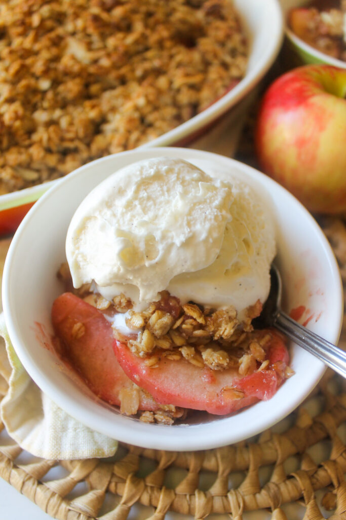 Apple Cherry Crisp - Sungrown Kitchen