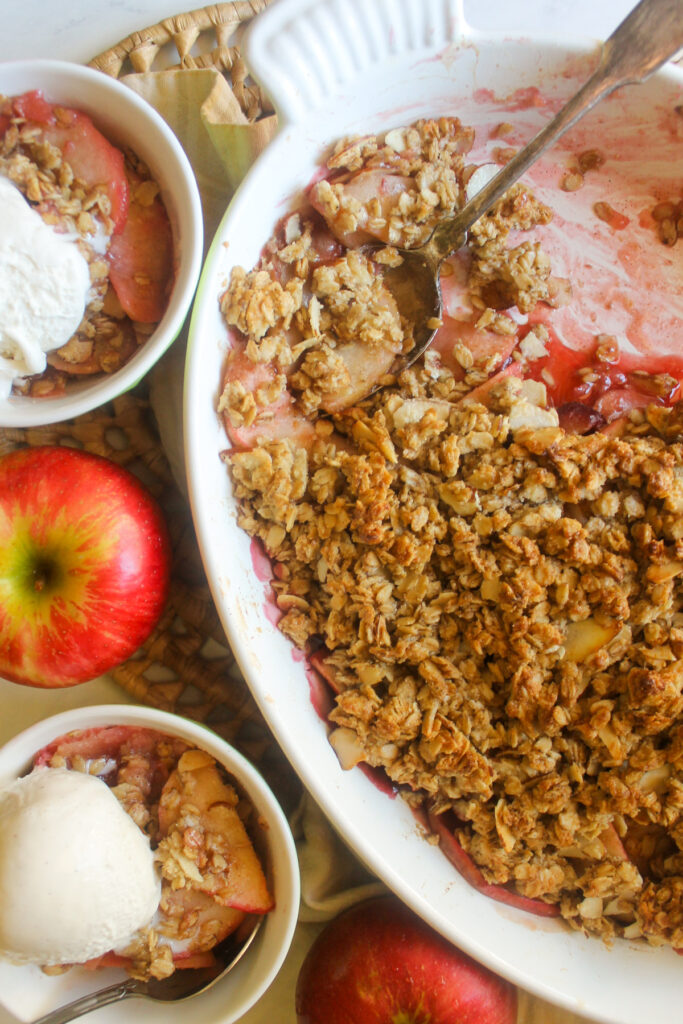 Apple Cherry Crisp - Sungrown Kitchen