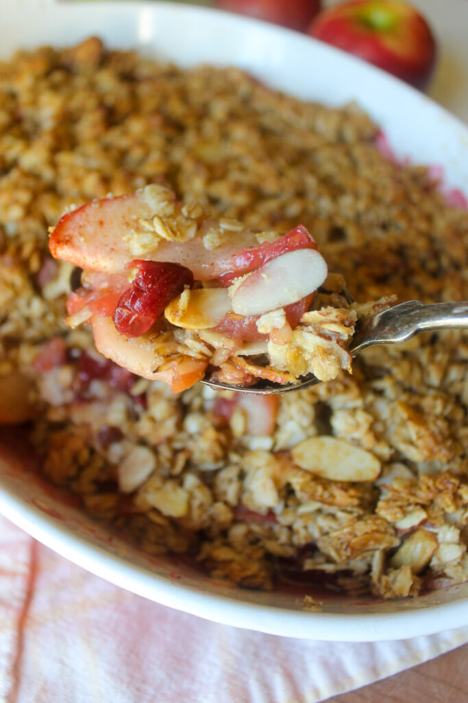 Apple Cherry Crisp - Sungrown Kitchen