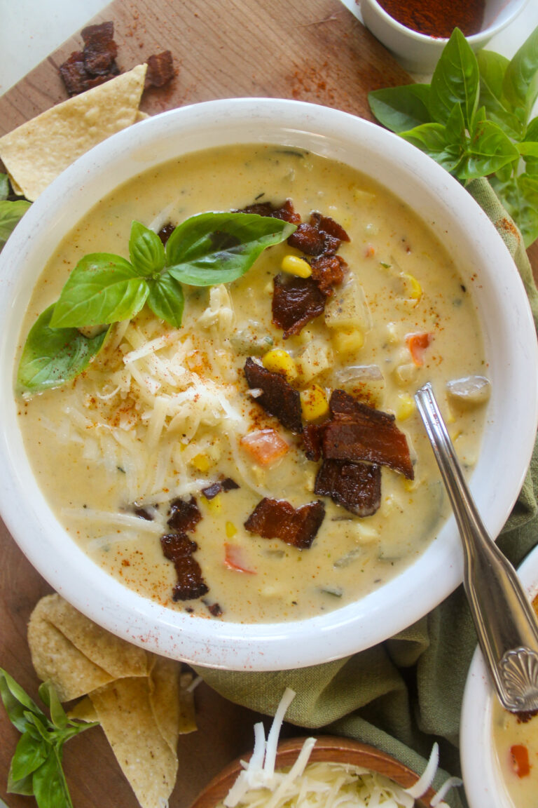 Zucchini Corn Chowder - Sungrown Kitchen