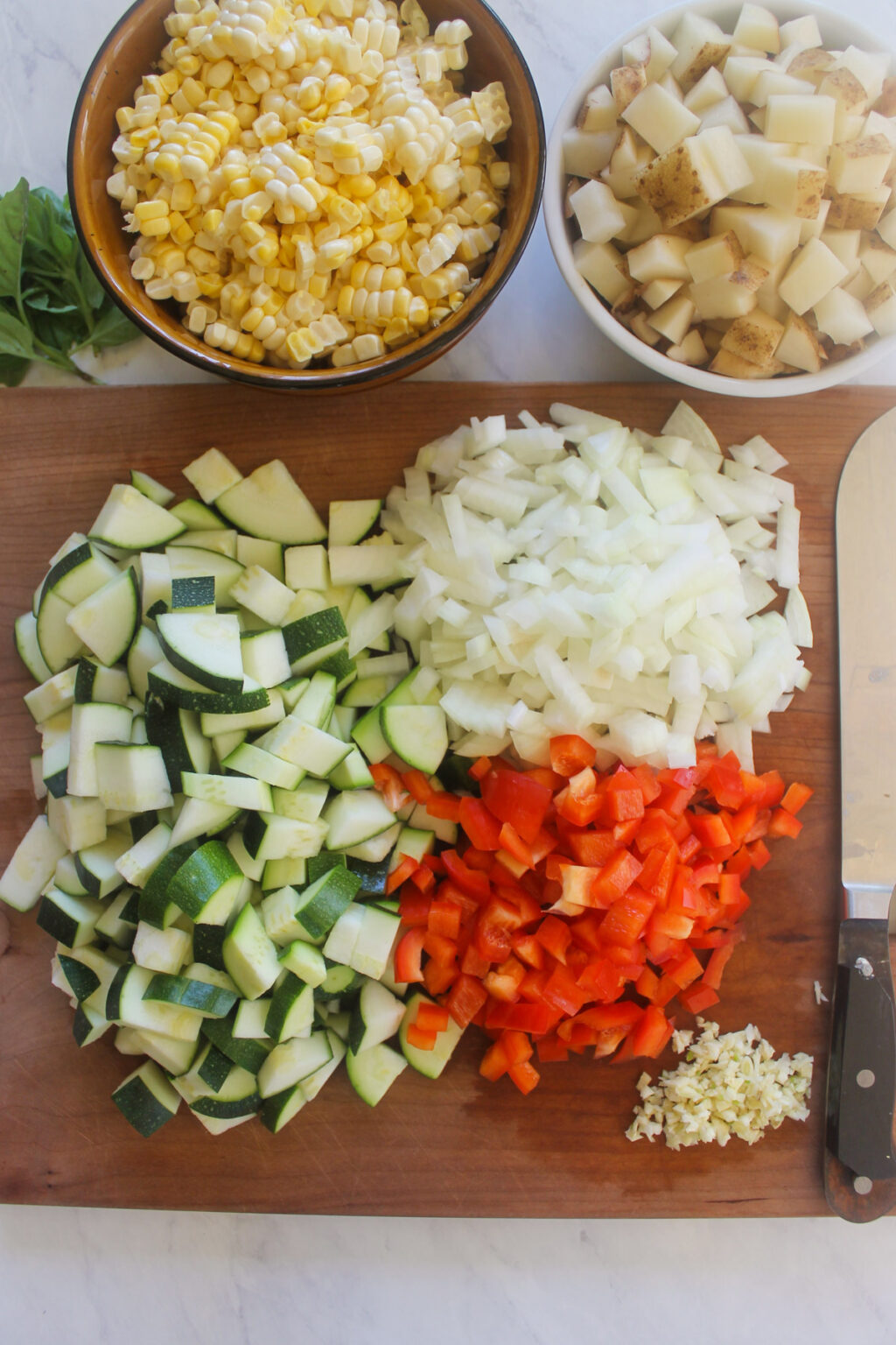 Zucchini Corn Chowder - Sungrown Kitchen