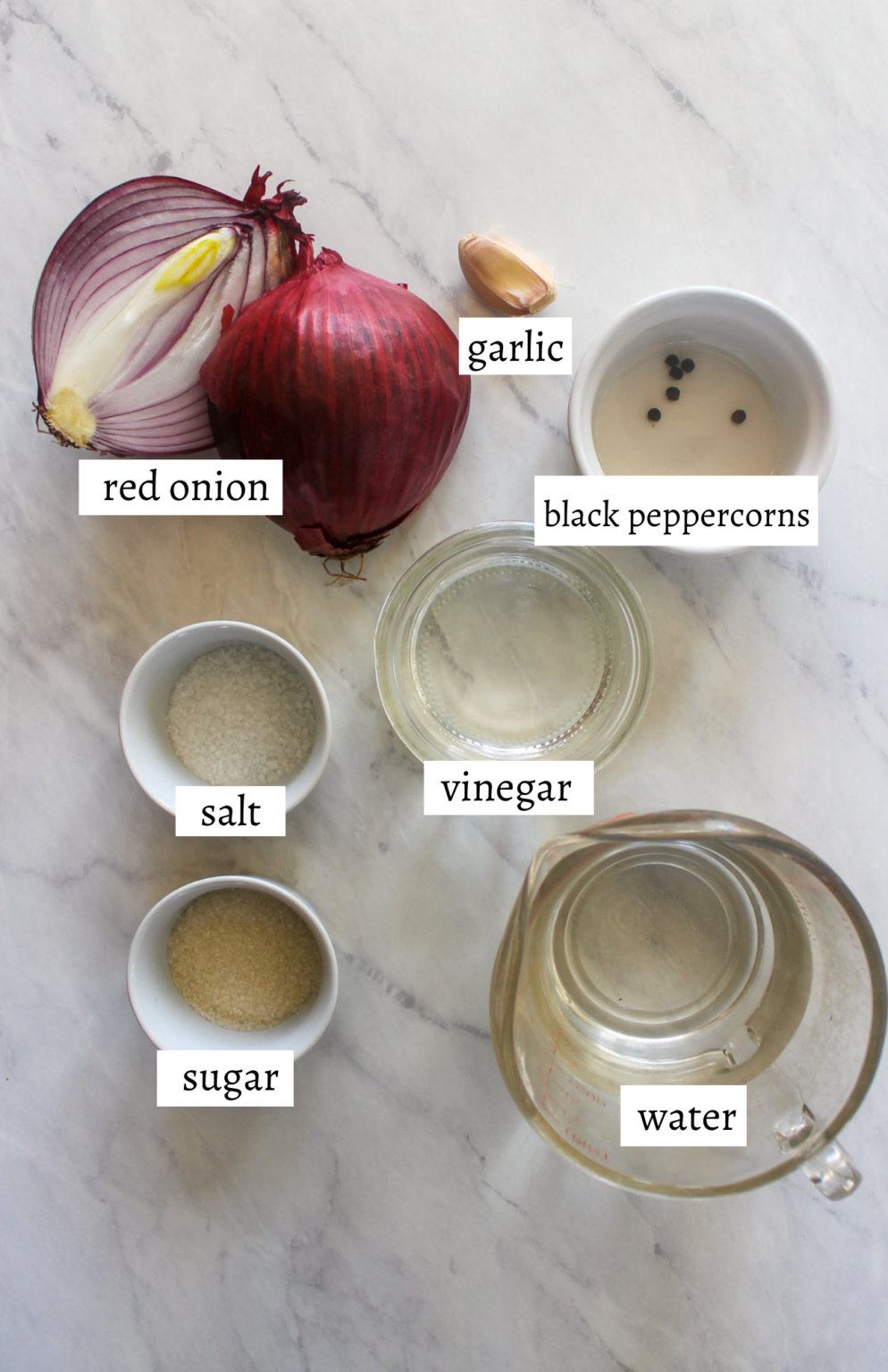 Refrigerator Pickled Red Onions - Sungrown Kitchen