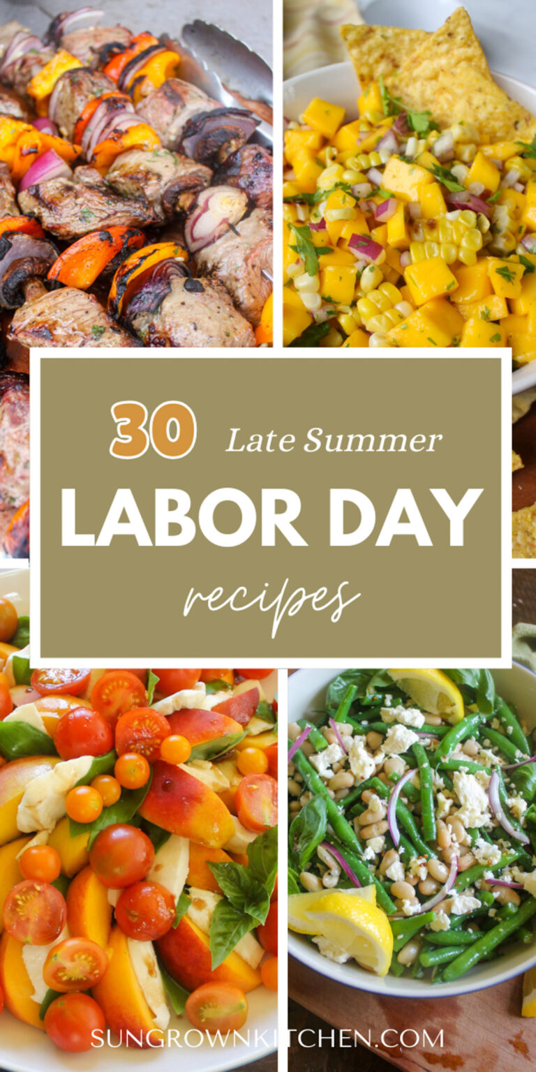 30 Labor Day Recipes - Sungrown Kitchen