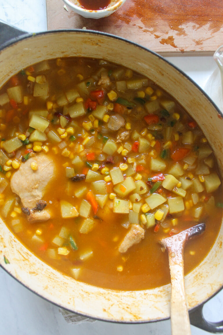 Chipotle Chicken Corn Chowder - Sungrown Kitchen